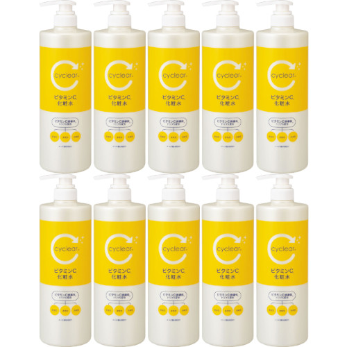 ｃｙｃｌｅａｒ ビタミンＣ 化粧水 大容量 1000ml【10個セット】(4513574041868-10)