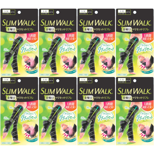 【8個セット】スリムウォーク 金曜日のリセットリフレＳ〜Ｍ チャコールグレー 1足(4902522681803-8)