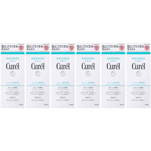 キュレル 潤浸保湿 泡ジェル洗顔料 200g【6個セット】(4901301458964-6)