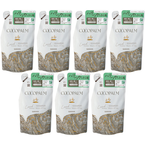 【7個セット】ココパーム ランドエッセンスシャンプー 詰替用 380ml(4973512261756-7)