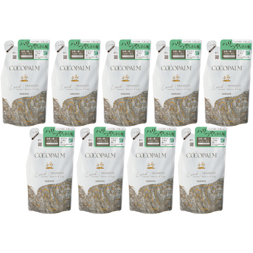 【9個セット】ココパーム ランドエッセンスシャンプー 詰替用 380ml(4973512261756-9)