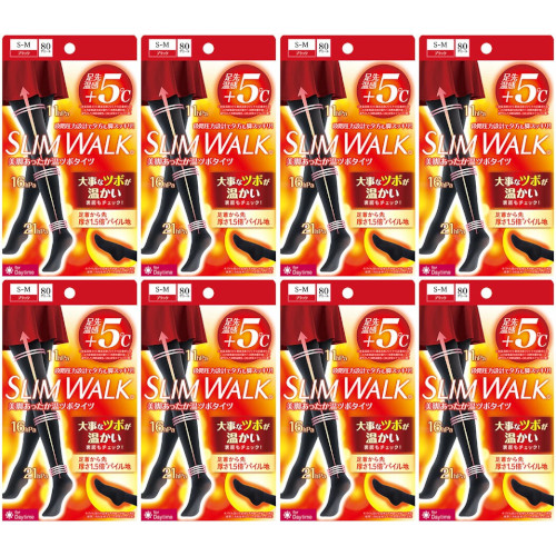 【8個セット】スリムウォーク 美脚あったか温ツボタイツ SM 1枚(4902522681780-8)