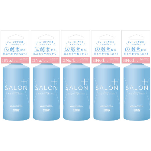 【5個セット】サロンプラス エンザイムボディーシェービングエマルジョン 200g(4891228316716-5)