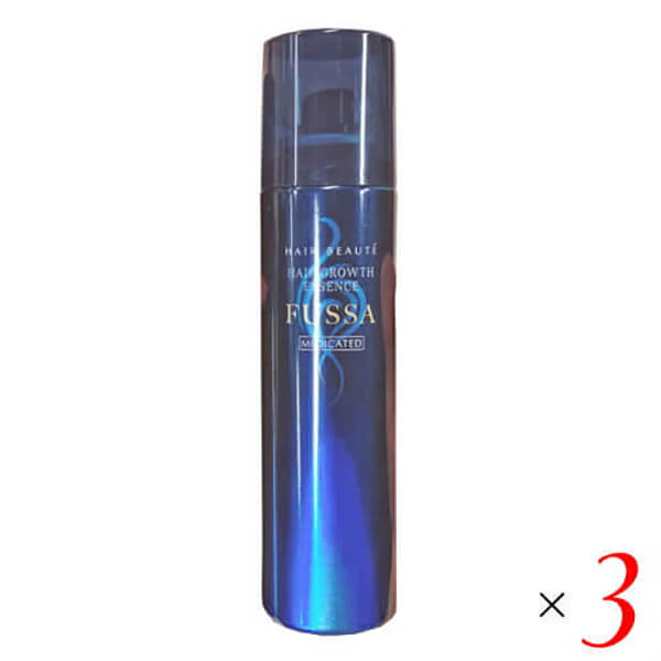 フッサ FUSSA 育毛剤 薬用育毛エッセンスFUSSA 100g 3本セット 医薬部外品 ヘアボーテ 女性用 男性用 送料無料