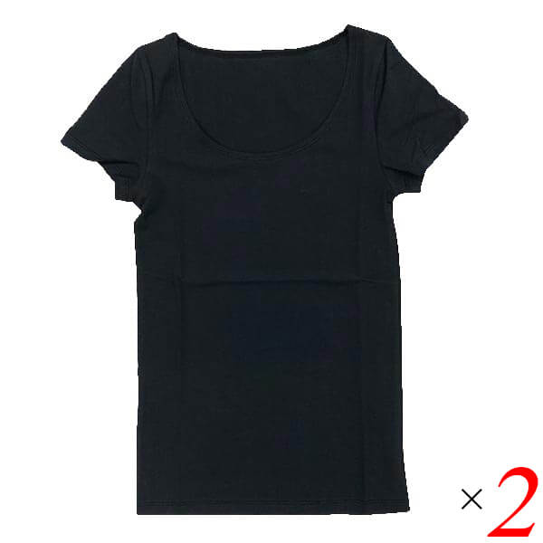 【BIGお買い物ラリー！ポイント最大+11%】DEO's コンプリート消臭インナー レディース ブラック 2枚セット 送料無料