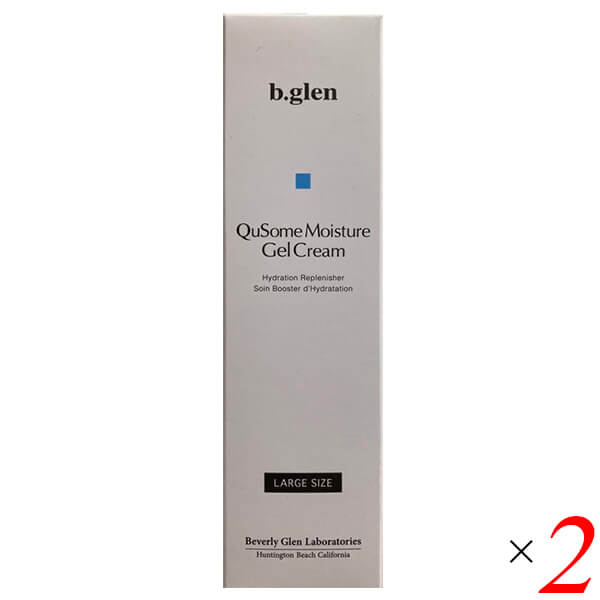 ビーグレン QuSomeモイスチャーゲルクリーム(Lサイズ) 44g 2個セット フェイスクリーム 保湿 肌荒れ 送料無料