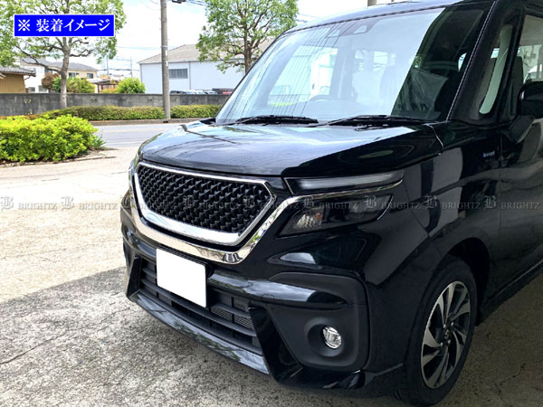 BRIGHTZ ソリオバンディット MA37S MA47S 超鏡面ステンレスメッキフロントバンパーモール 3PC GRI−COV−L−026の通販はau PAY マーケット - BRIGHTZ ...