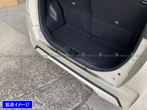 BRIGHTZ eKクロススペース 34 35 37 38 ステンレスリアバンパーフットプレート OUT−FOOT−066の通販はau PAY ...