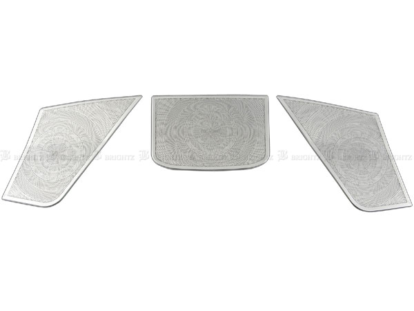 BRIGHTZ クラウンハイブリッド AWS210 AWS211 ステンレスダッシュボードスピーカーパネル 3PC サテンシルバー SPEAKER−145の通販はau PAY マーケット ...