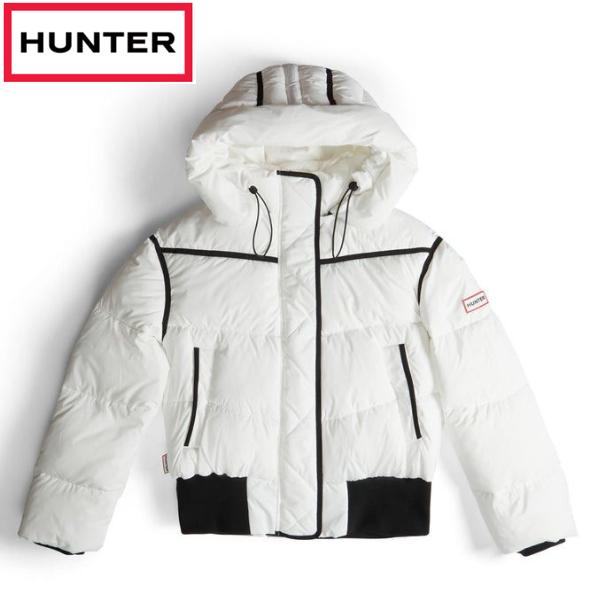 送料無料 ハンター ジャケット WRO1509MPP WHT レディース イントレピッド ミッドウェイト ショート パファージャケット HUNTER