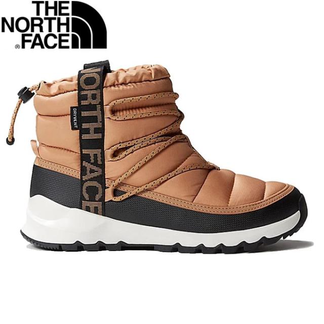 送料無料 ザ ノースフェイス ウインターブーツ NF0A5LWD KOM レディース レースアップ サーモボール フェイクファー スノーブーツ 防寒 ショートブーツ THE NORTH FACE