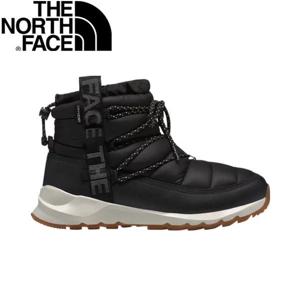 送料無料 ザ ノースフェイス ウインターブーツ NF0A5LWD R0G レディース レースアップ サーモボール フェイクファー スノーブーツ 防寒 ショートブーツ THE NORTH FACE