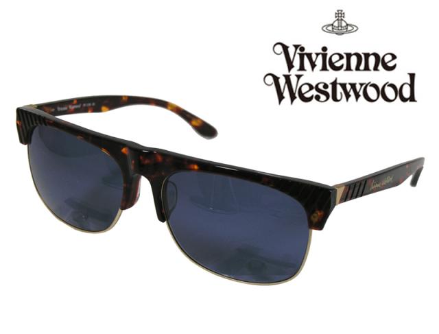【送料無料】【VivienneWestwood】ヴィヴィアンウエストウッド サングラス アッパーライン VW-3706 BD