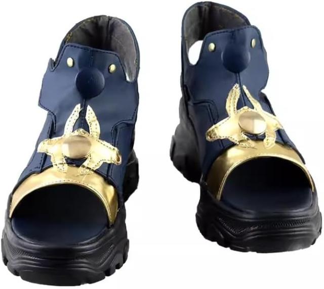 ディズニーツイステッドワンダーランド カリム.アルアジーム　風    コスプレ専用靴 　ブーツ 　コスプレ靴