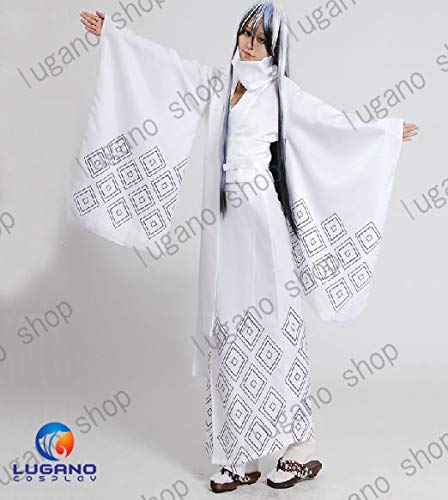 DK358ぬらりひょんの孫　雪麗 せつら コスプレ衣装+ウィッグ+髪飾り＋靴下＋草履 クリスマス ハロウィン コスチューム