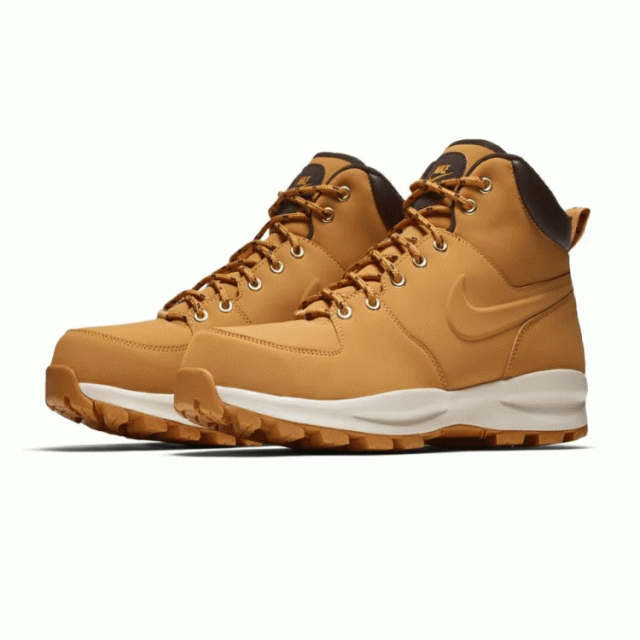 ナイキ 防水 ハイカット マノア レザー メンズ レディース スノトレ ブーツ ウィート HF7095-700 ブラウン スニーカー 雪国 寒冷地 トレッキング アウトドア トレイル 登山 靴 黒 かっこいい 冬靴 23cm 23.5cm 23.5cm 24cm 24.5cm 25cm 25.5cm 26cm 26.5cm 27cm 28cm 28.5cm