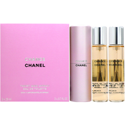 送料無料!!!【シャネル】チャンス ツイスト＆スプレー EDT SP 20ml ×3【香水】