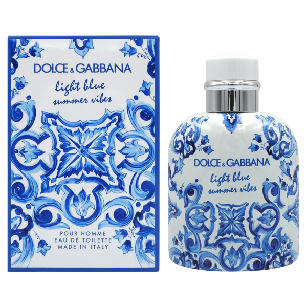 ドルチェ＆ガッバーナ DOLCE＆GABBANA ライトブルー プールオム サマーバイブス EDT SP 125ml