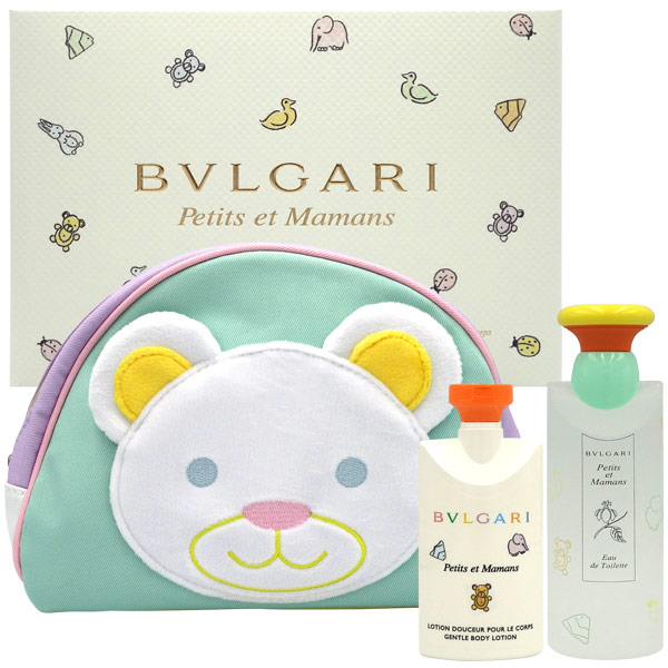 ブルガリ BVLGARI プチママン コフレセット N1 (EDT100ml+ボディローション75ml+ポーチ)