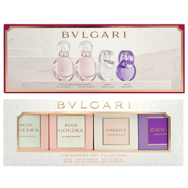 ブルガリ BVLGARI ウーマン ギフト コレクション 5ml×4【ミニ香水 ミニボトル】