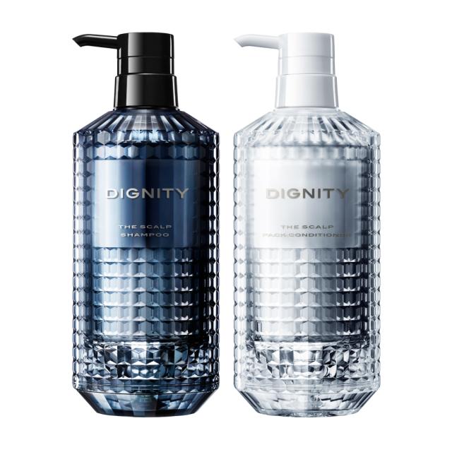 【送料無料】［プレミアムシリーズ］スカルプD ディグニティ ザ シャンプー&パックコンディショナーセット  アンファー