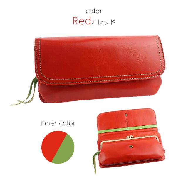 財布 レディース 長財布 がま口 本革 日本製 馬革 がま口財布 お財布