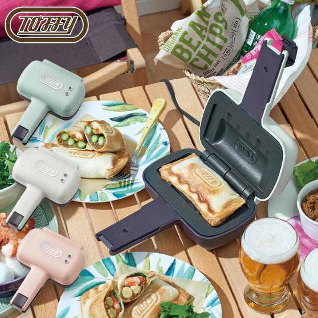 トフィー ハーフホットサンドメーカー K-HS3 全3色 LADONNA ラドンナ Toffy【ホットサンドメーカー 1枚焼き 電気 1枚用 ハーフ/キッチンの通販はau PAY マーケット ...
