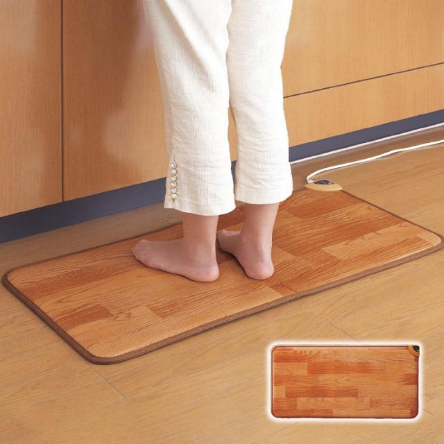 ホットカーペット 電気マット 電気カーペット ホットマット 90×45cm 日本製 防水 抗菌 防カビ キッチンマット フローリングタイプ 送料無料