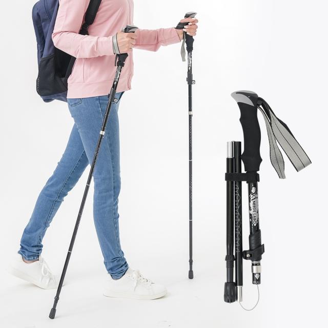 歩きたくなる_折りたたみ式ウォーキングポール2本組