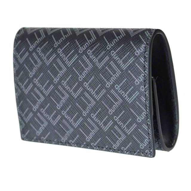 送料無料  ダンヒル 小銭入れ ケース メンズ シグネチャー ブラック 21R2025LT001R/2422
