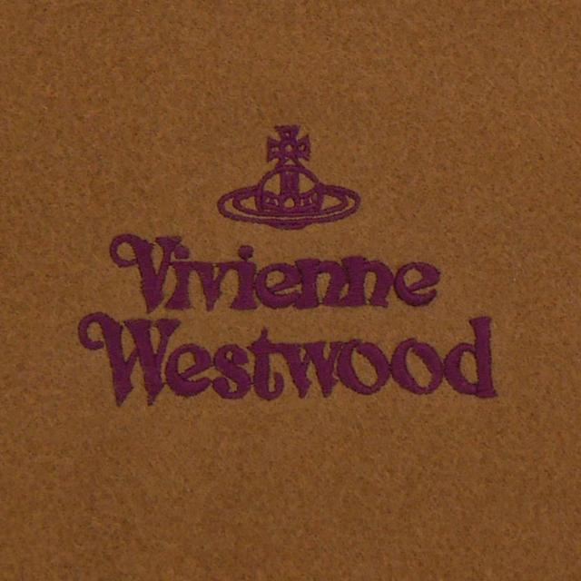 送料無料 マフラー ヴィヴィアンウエストウッド 約30×180ｃｍ 24-81030007-W00Q7-C407/CAMEL/9463