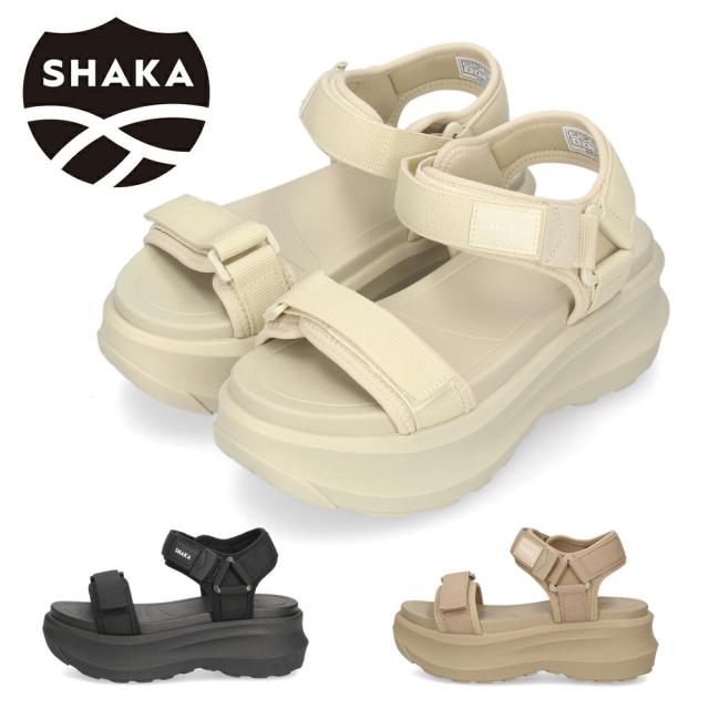 シャカ 厚底サンダル レディース SK-323 SHAKA カジュアル スポーツ サンダル アウトドア ストラップ スポサン