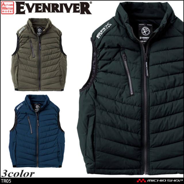 作業服 防寒着 秋冬 イーブンリバー EVENRIVER ウィンターベスト TR05 サイズ3L〜5L 2022年秋冬新作の通販はau PAY マーケット - ミチオショップ | au PAY ...