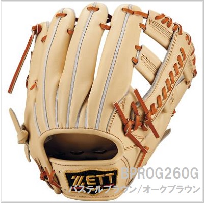 ゼット　ZETT 　硬式用　プロステイタス　レザー仕様　野球　吉川タイプ　サイズ4　BPROG260G