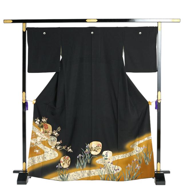 往復送料無料 2泊3日 レンタル 黒留袖 レンタル Mサイズ No.1883