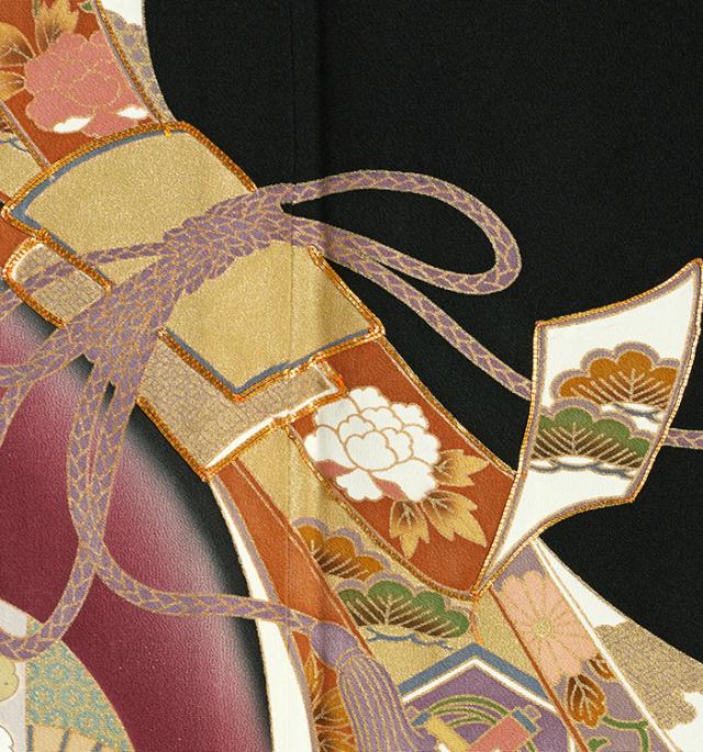 往復送料無料 2泊3日 レンタル 黒留袖 レンタル Mサイズ No.2219の通販