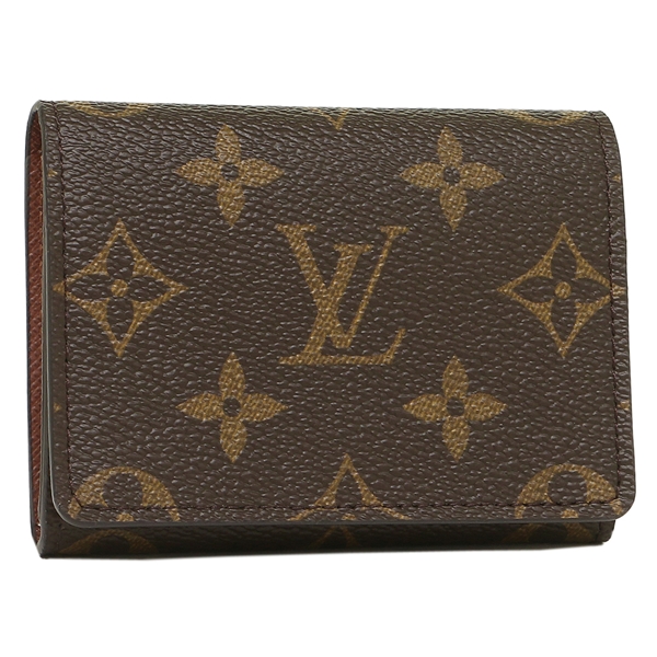 ルイヴィトン カードケース レディース LOUIS VUITTON M63801 ブラウン