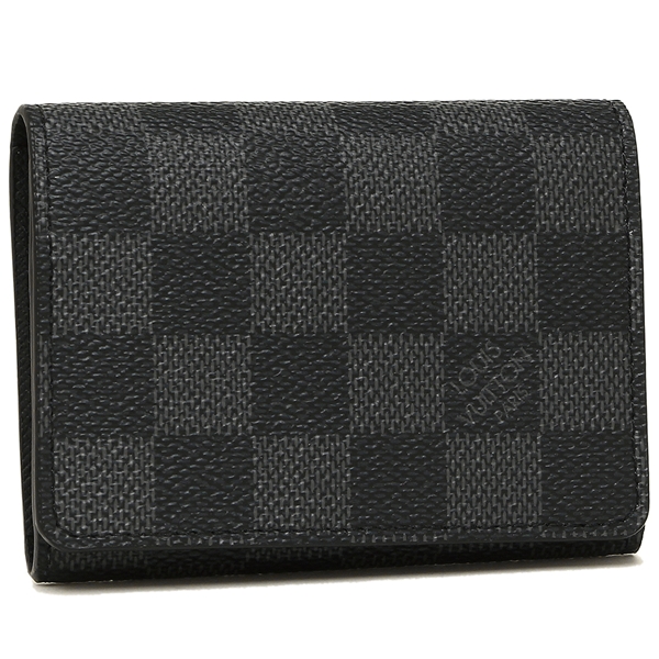 ルイヴィトン カードケース メンズ LOUIS VUITTON N63338 グレー