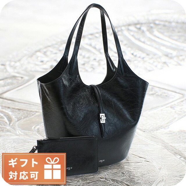 アペードモッド トートバッグ レディース ブランド APEDE MOD GARDEN BAG BLACK CRINKLED ブラック バッグ