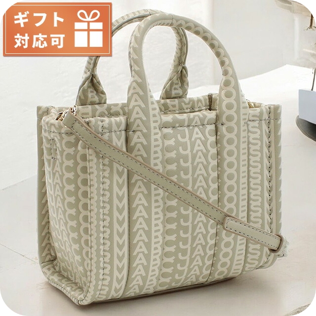 マーク・ジェイコブス トートバッグ レディース ブランド MARC JACOBS THE MICRO TOTE レザー ベトナム H052L03FA22 KHAKI カーキ ベージュ系 バッグ