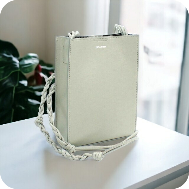 ジルサンダー 斜め掛けショルダーバッグ レディース JIL SANDER カーフレザー イタリア J07WG0001 グリーン系 バッグ