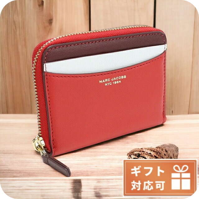 マークジェイコブス 小銭入れ レディース MARC JACOBS レザー ベトナム S167L03FA22 TRUE RED MULTI レッド系 財布