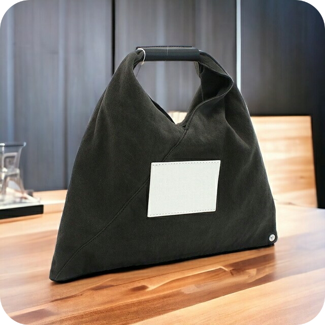 エムエムシックス ハンドバッグ レディース MM6 コットン SB6WD0013 ブラック バッグ