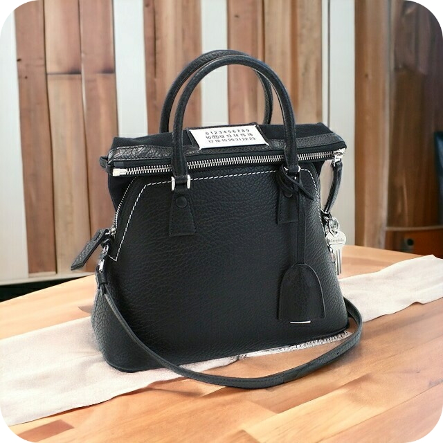 メゾンマルジェラ ハンドバッグ レディース Maison Margiela レザー イタリア S56WG0082 ブラック バッグ