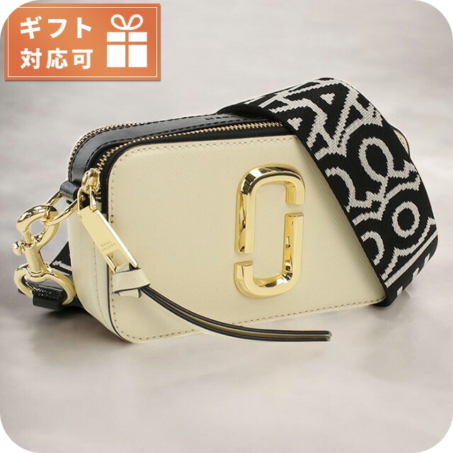 マーク・ジェイコブス 斜め掛け ショルダーバッグ レディース ブランド MARC JACOBS THE SNAPSHOT フィリピン 2S3HCR500H03 CLOUD WHITE-MULTI ホワイト系 バッグ