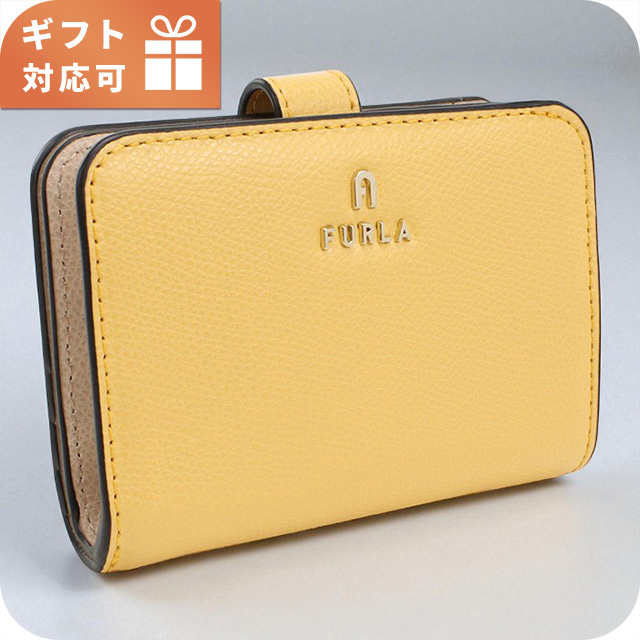 フルラ 二折財布小銭入付き レディース ブランド FURLA FURLA CAMELIA レザー WP00315 オレンジ 財布