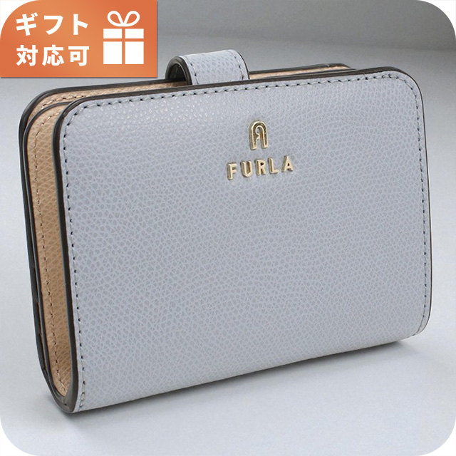 フルラ 二折財布小銭入付き レディース ブランド FURLA FURLA レザー WP00315 ブルー 財布