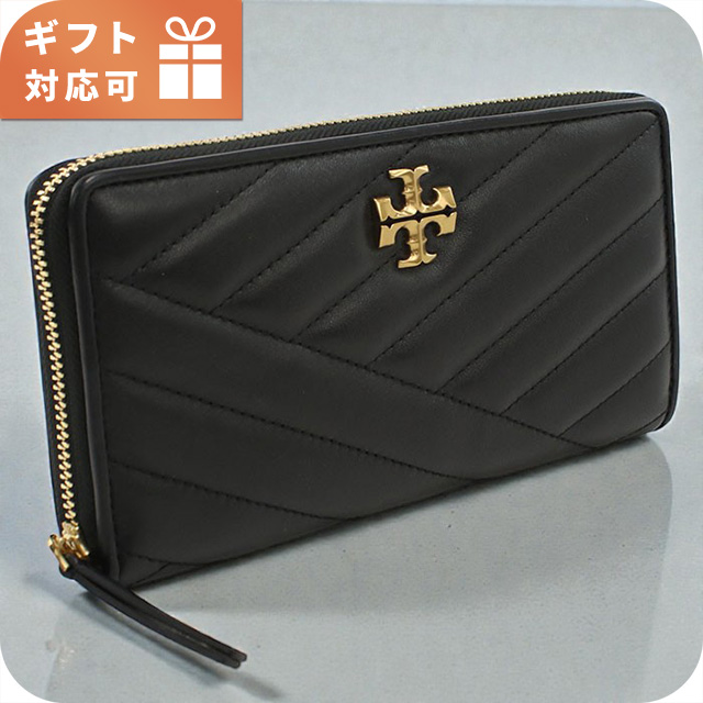 トリーバーチ 長財布ラウンドファスナー レディース ブランド Tory Burch レザー 90348 ブラック 財布