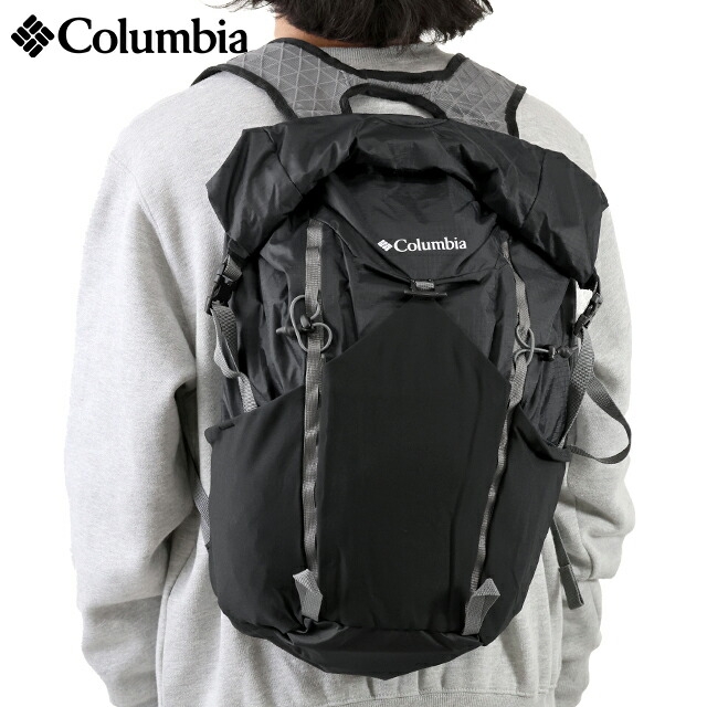 コロンビア リュック メンズ レディース ブランド Columbia バックパック リュックサック スポーツバッグ 100%Nylon 2094361 ブラック バッグ