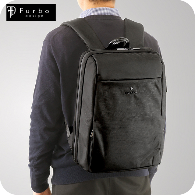 フルボ リュック メンズ レディース ブランド Furbo ヴェルソ ビジネスカバン ビジネスバッグ バックパック リュックサック スクールバッグ FRB025 ブラック バッグ